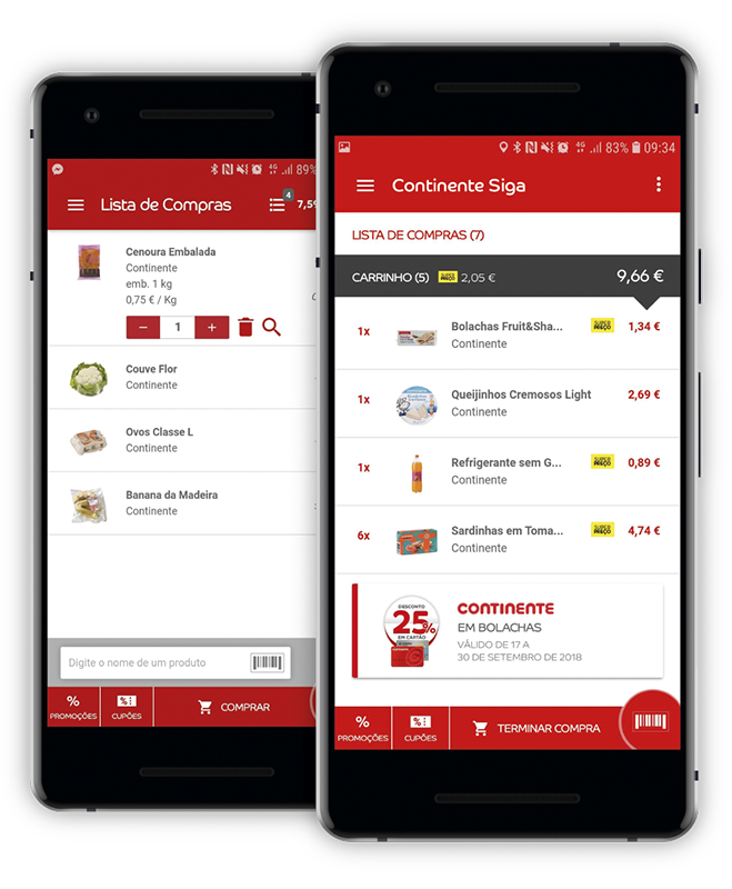 Nova App Continente Siga | Shelf.AI